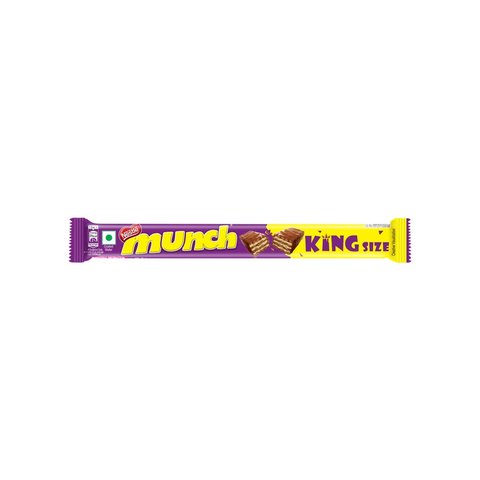 Nestle Munch King Size, Chocolate Coated Wafer Bar Price - Buy Online ...