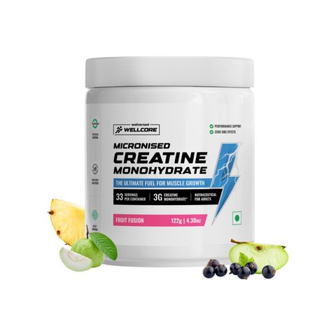 Wellcore Micronised Creatine Monohydrate (Fruit Fusion) Price - Buy ...