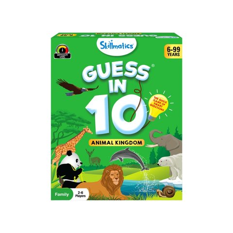 Skillmatics Guess in 10 Animal Kingdom Card Game Price - Buy Online at ...