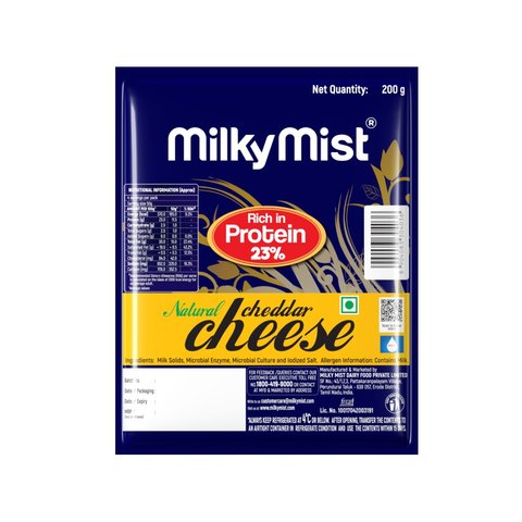 Milky Mist Cheddar Cheese Block Price - Buy Online at Best Price in India