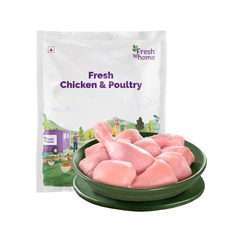 FreshToHome Skinless Chicken Curry Cut Price - Buy Online at ₹170 in India