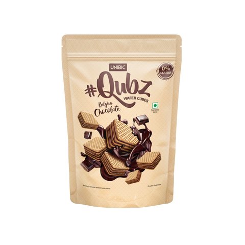 Unibic Qubz Belgium Chocolate Wafer Cube Price - Buy Online at ₹78 in India