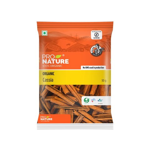 Pro Nature Organic Cassia Sticks Price - Buy Online at ₹83 in India