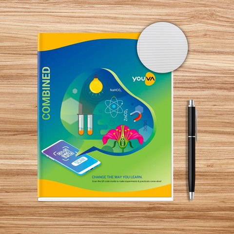 Navneet Youva Combined Single Line, Unruled Practical Book (84 Pages ...