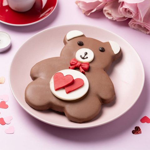 Theobroma Valentines Choco Teddy Cookies Price - Buy Online at Best ...