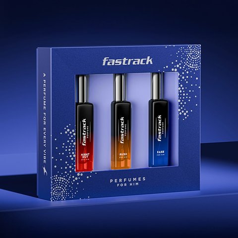Fastrack Perfume Gift Set For Him (Ease, Night Out, Rush) Price - Buy ...