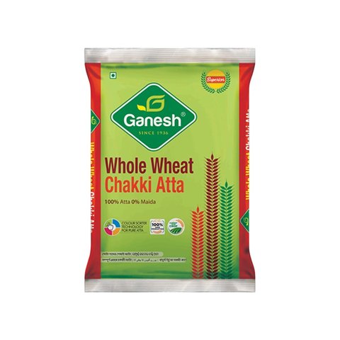 Ganesh Whole Wheat Chakki Atta Price - Buy Online at Best Price in India