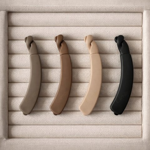 Cerrito Banana Hair Clip Set (Black, Brown & Cream) Price - Buy Online ...