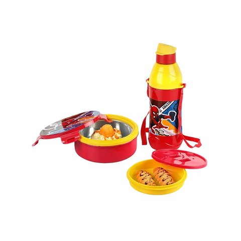 Cello Tiffy Spiderman Insulated Lunch Set for Kids (Multicolour) Price ...
