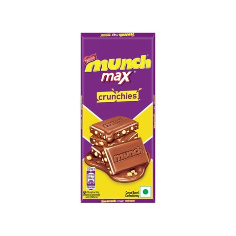 Nestle Munch Max Crunchies Chocolate Bar Price - Buy Online at ₹40 in India