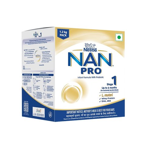 Nestle NAN PRO Stage 1 Infant Formula Price - Buy Online at ₹2170 in India