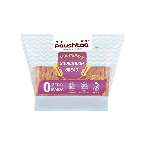 Paushtaa Multigrain Sourdough Bread Price - Buy Online at ₹89 in India