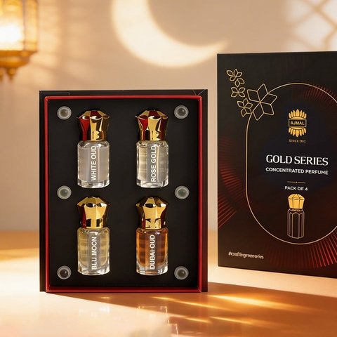 Ajmal Gold Series Attar Gift Set Price - Buy Online at ₹899 in India