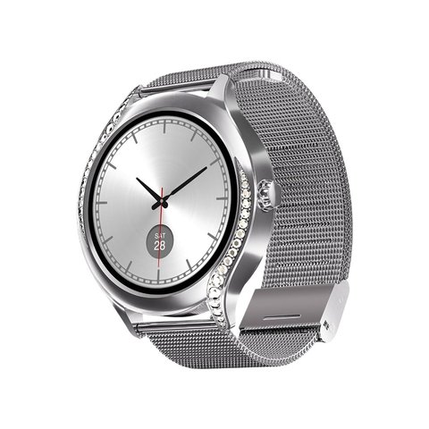 boAt Enigma Gem Luxury Amoled Smart Watch (Silver) Price - Buy Online ...