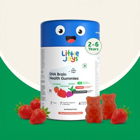 Little Joys Brain Kids Supplement Gummies (2+ years) Price - Buy Online ...