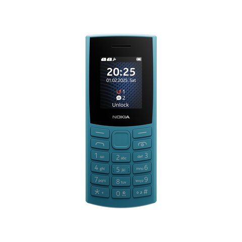 Nokia 106 4G Keypad Mobile (48 MB RAM, 128 MB, Ocean Blue, 4.57 cm ...