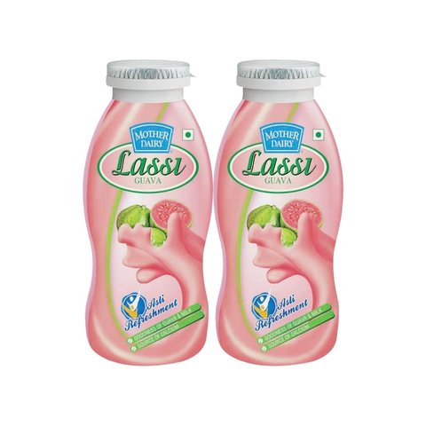 Mother Dairy Pink Guava Lassi - Pack of 1 Price - Buy Online at Best ...
