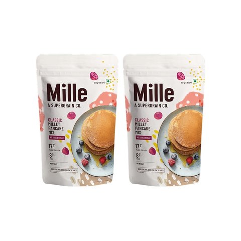 Mille Classic Millet Pancake Mix - Pack of 2 Price - Buy Online at Best ...