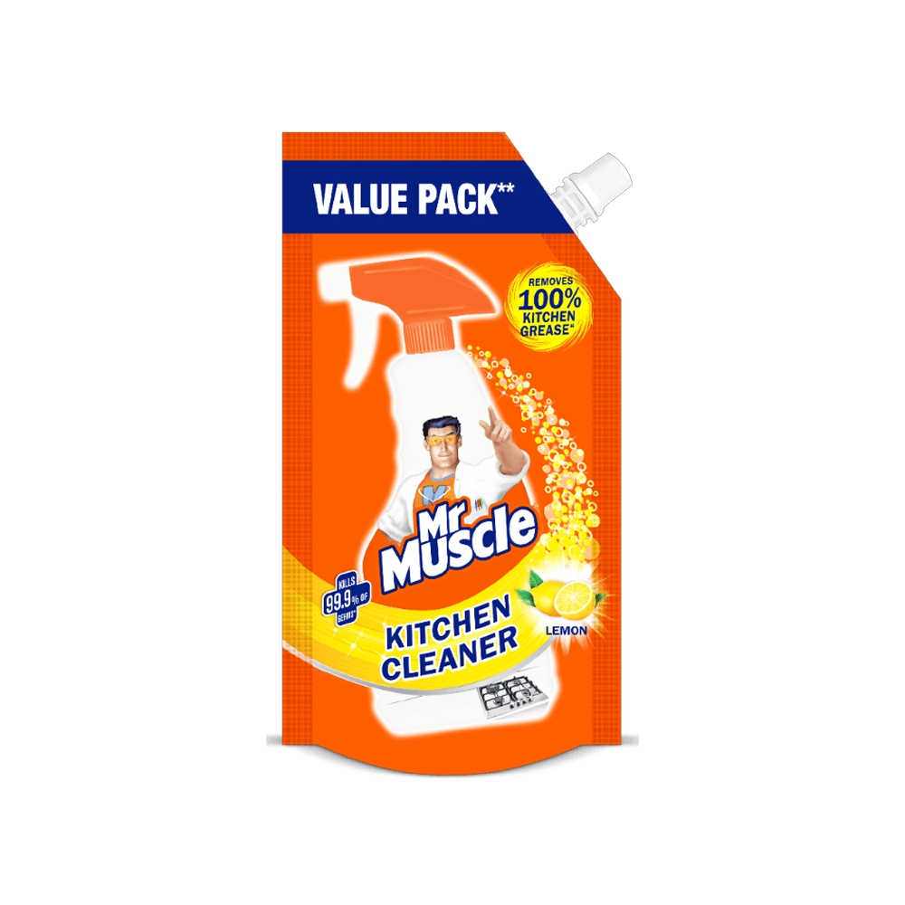 Mr Muscle Lemon Kitchen Cleaner Refill Price - Buy Online at Best Price ...