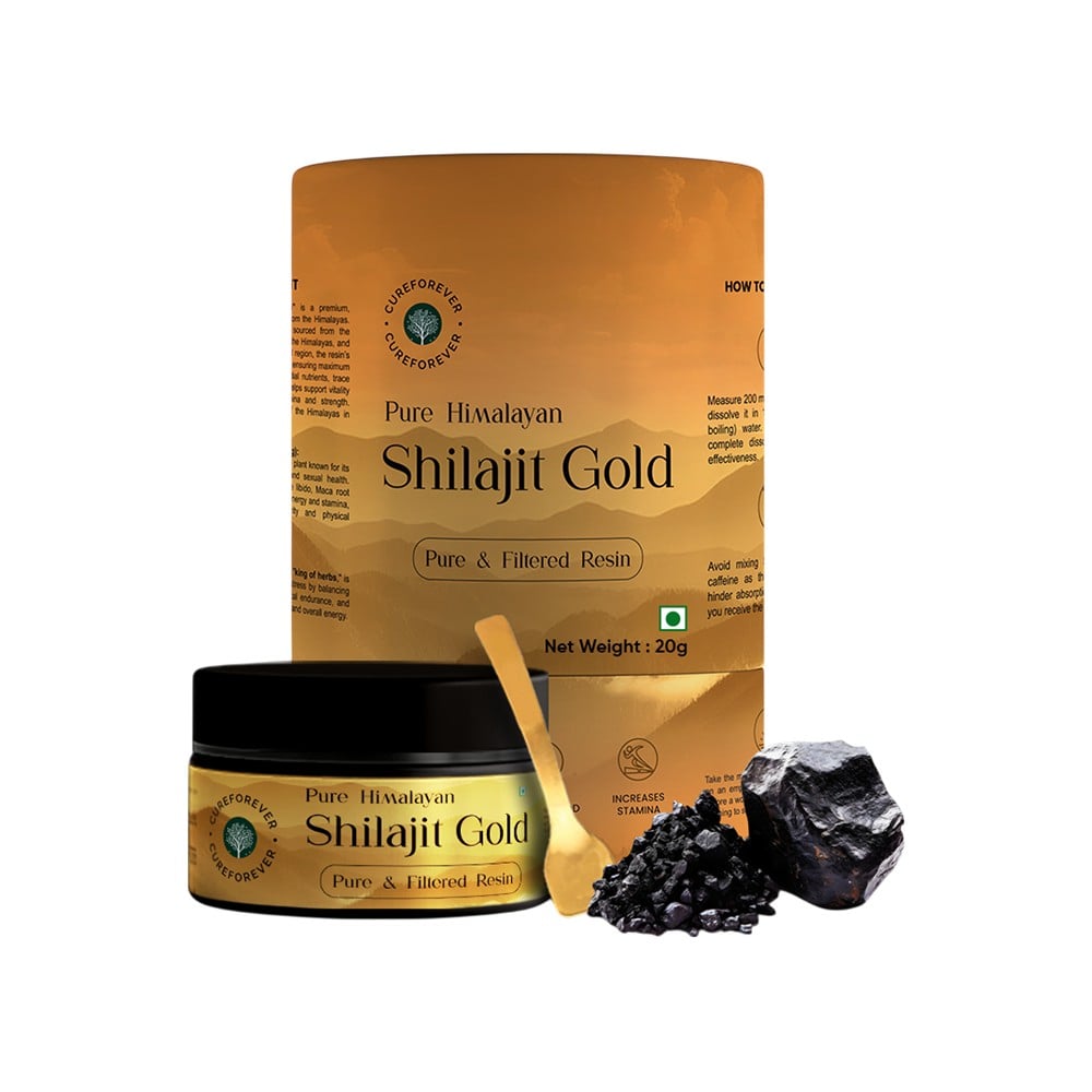 Cure Forever Shilajit Gold Resin for Men Price - Buy Online at Best ...