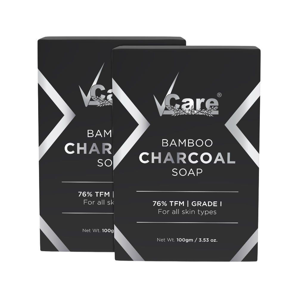 VCare Activated Bamboo Charcoal Soap Price - Buy Online at Best Price ...