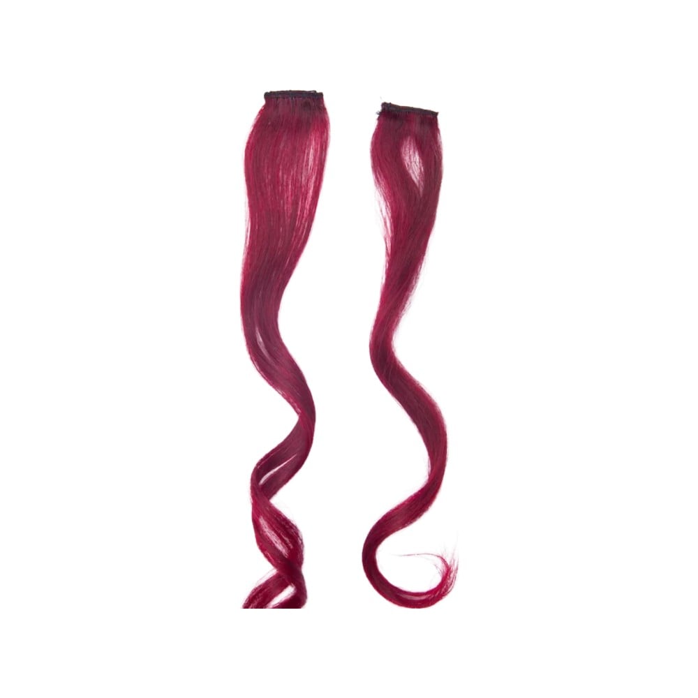 Nish Hair 12" Strandout Hair Extensions (Burgundy) Price - Buy Online ...