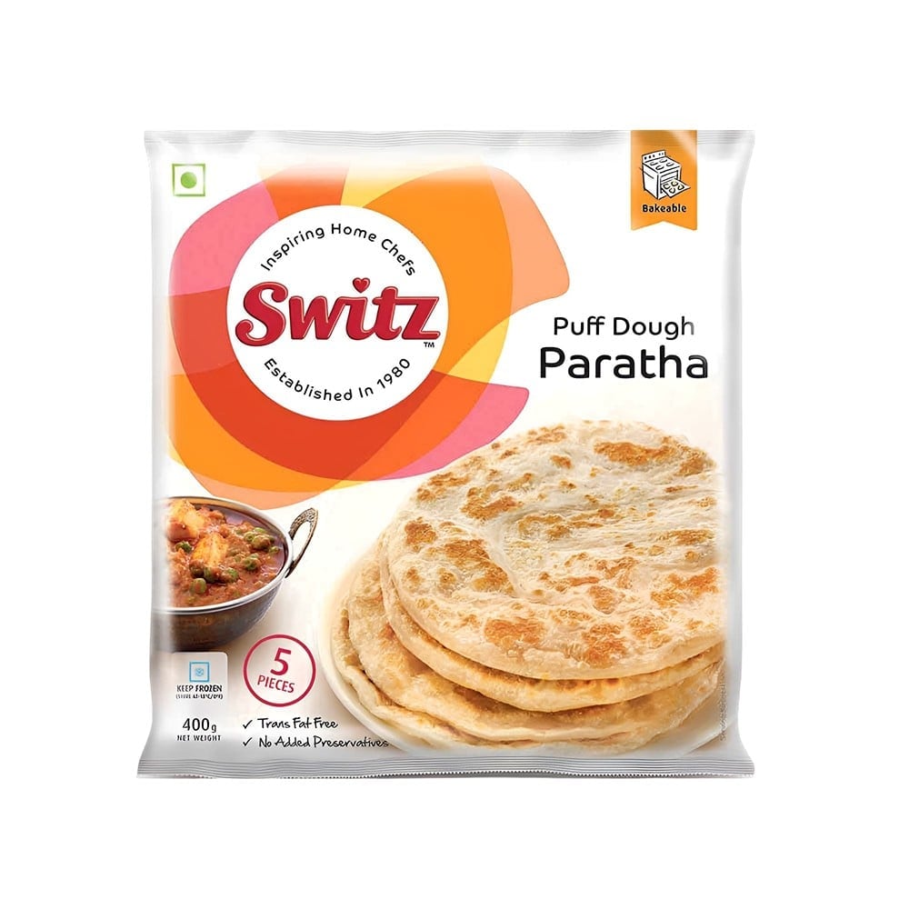 Switz Puff Dough Paratha (Frozen) Price - Buy Online at Best Price in India