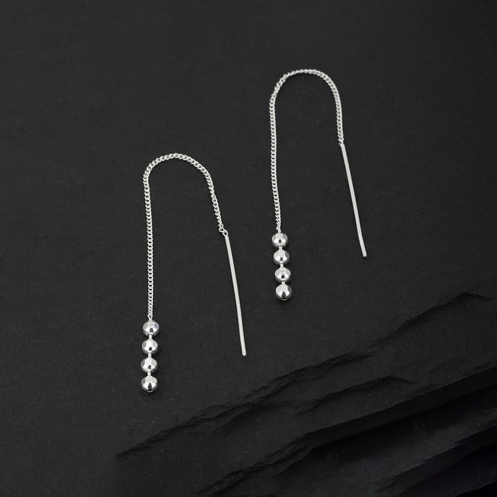 Carlton London 925 Sterling Silver Drop Earrings (Silver) Price - Buy ...