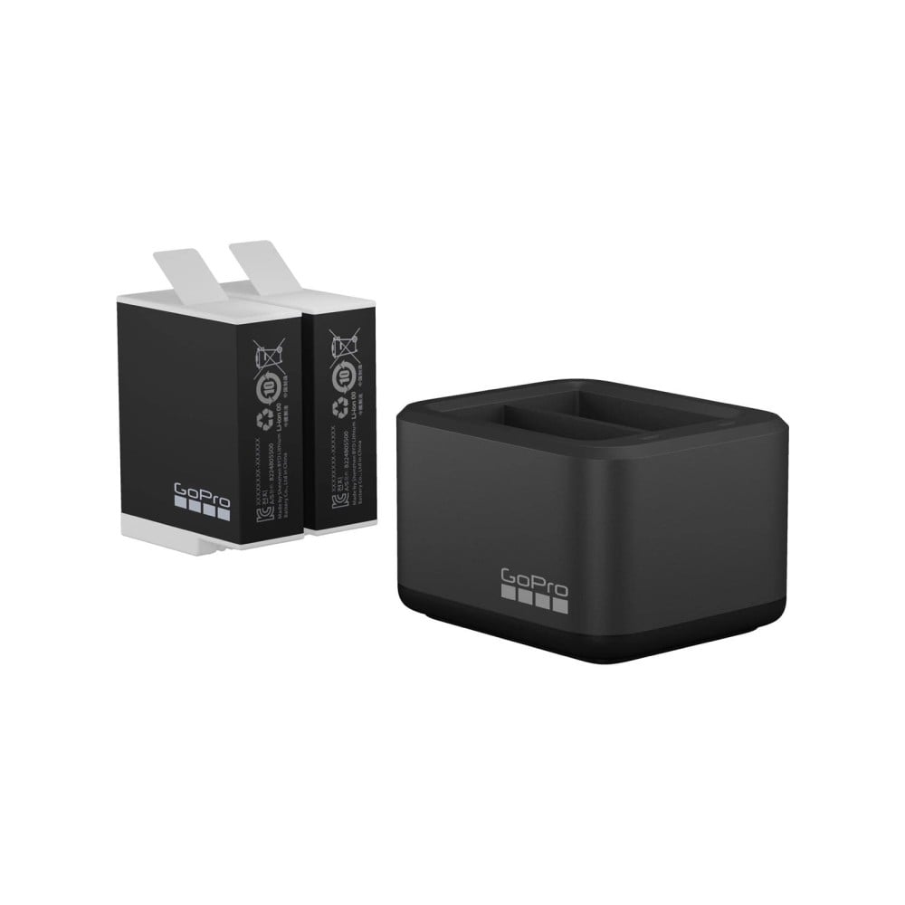 GoPro Dual Battery Charger + Enduro Battery (Hero 10/Hero 9, Black ...