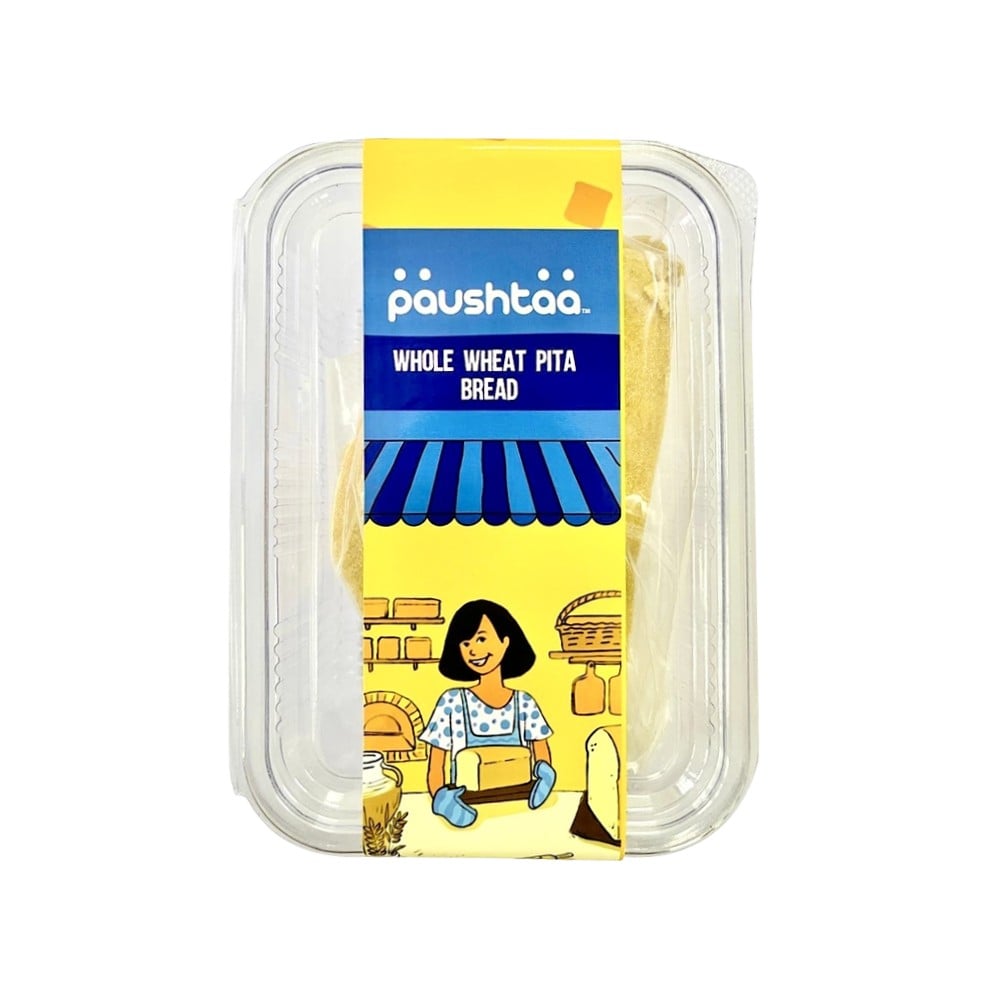 Paushtaa Whole Wheat Pita Bread Price - Buy Online at ₹74 in India