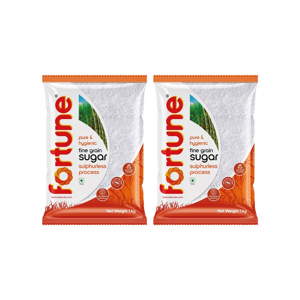 Fortune Fine Grain Sulphurless Sugar - Pack of 2 Price - Buy Online at ...