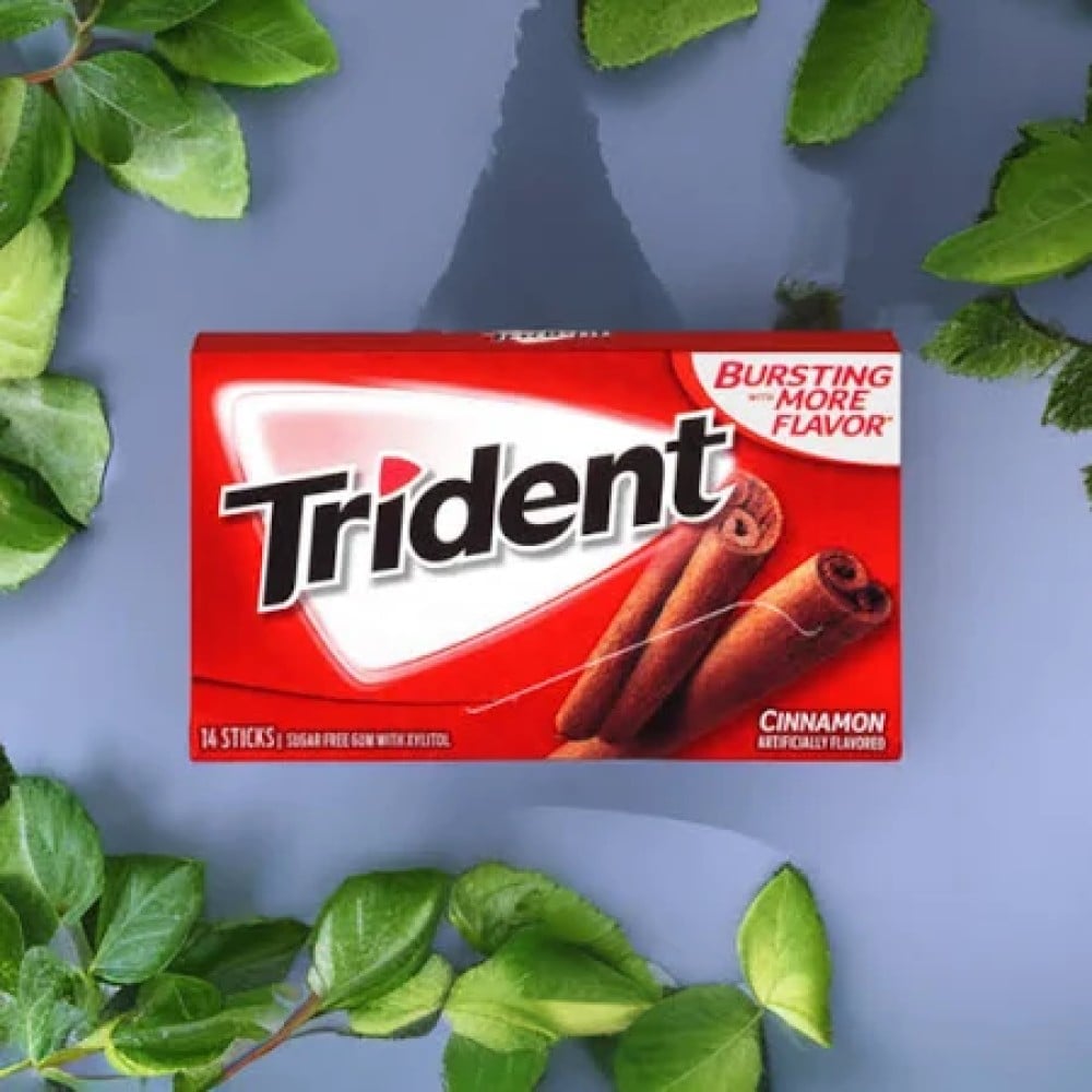 Trident Cinnamon Chewing Gum (Sugar Free) Price - Buy Online at ₹150 in ...
