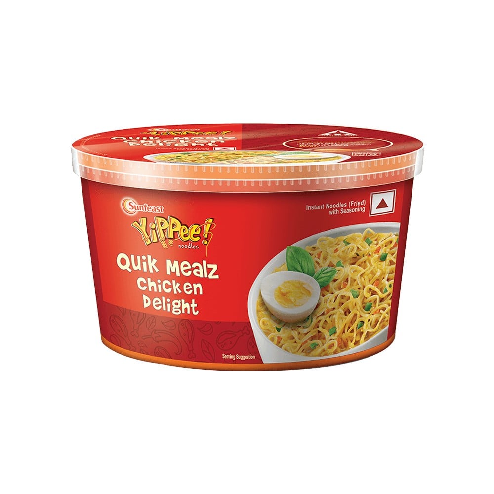 Yippee Quik Mealz Chicken Delight Instant Cup Noodles Price - Buy ...