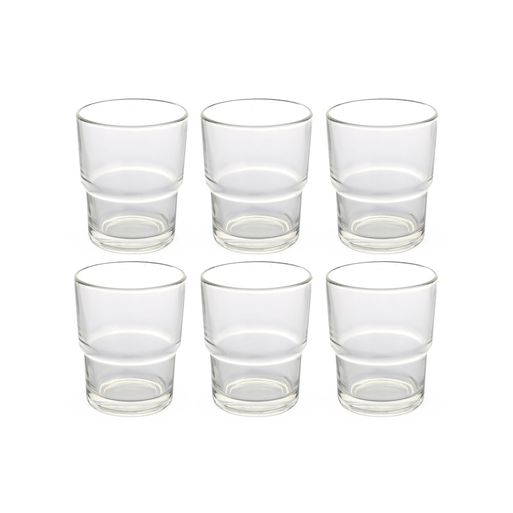 Glass Ideas Stacks Glass Set (200 ml) Price - Buy Online at Best Price ...