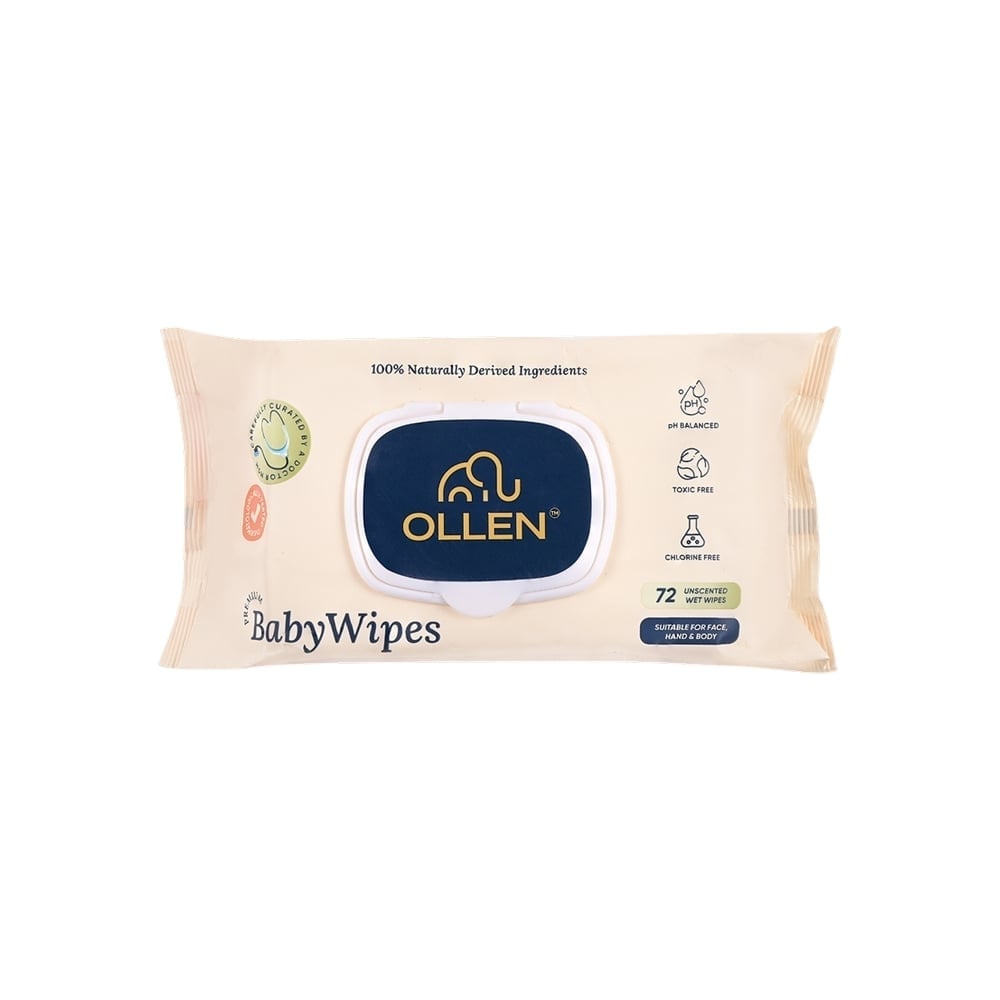 OLLEN Unscented Wet Baby Wipes Price - Buy Online at Best Price in India