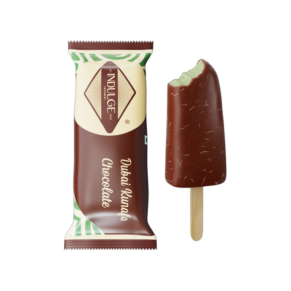 Indulge creamery Dubai Kunafa Chocolate Ice Cream Stick Price - Buy ...