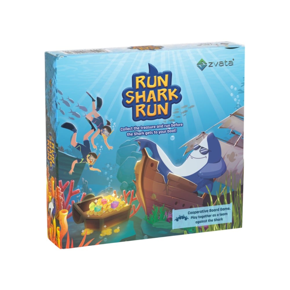 Zvata Run Shark Run Modern Board Game Price - Buy Online at Best Price ...