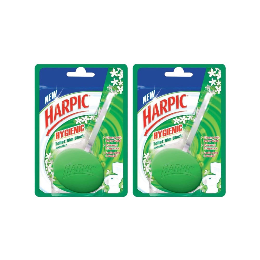 Harpic Hygienic Toilet Cleaner Block (Jasmine) - Pack of 2 Price - Buy ...