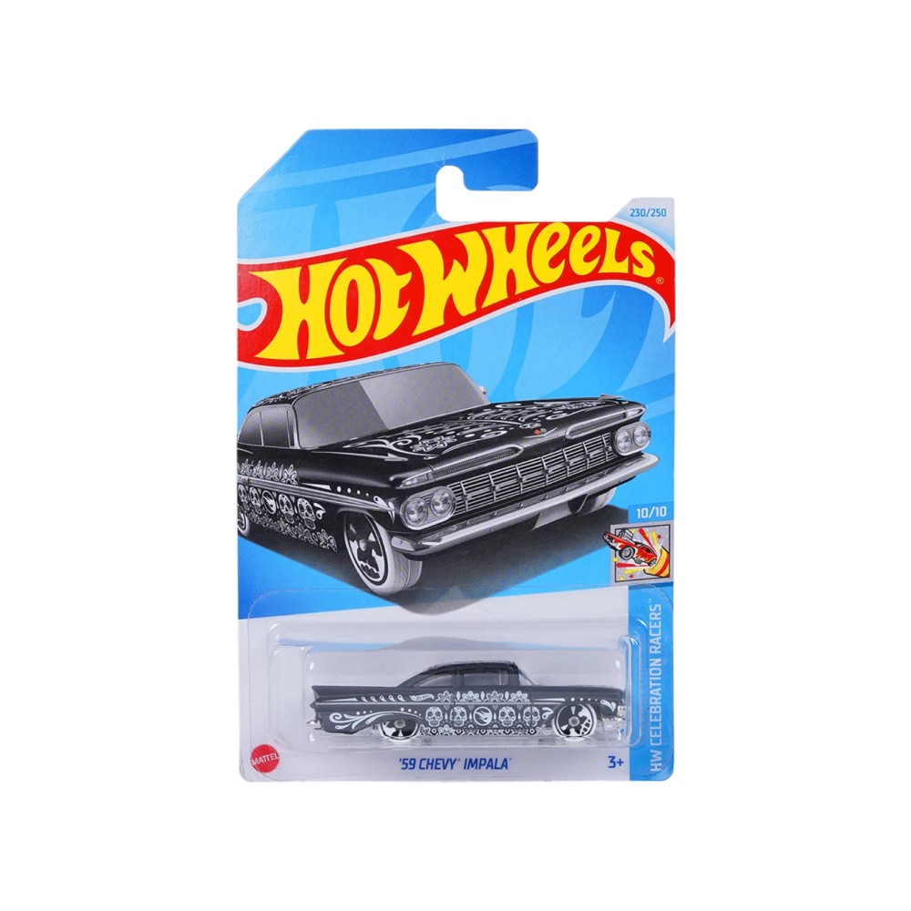 Hot Wheels 59 Chevy Impala Die Cast Car (Metallic Black) Price - Buy ...