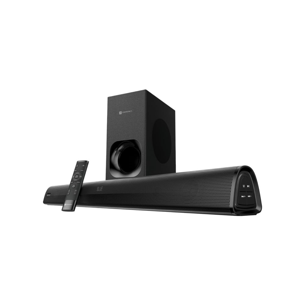 Portronics Pure Sound 105 Soundbar with Wired Subwoofer (POR 2170 ...