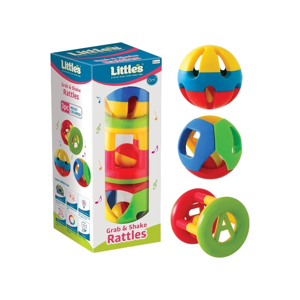 Little's Plastic Grab & Shake Baby Rattle Price - Buy Online at ₹269 in ...