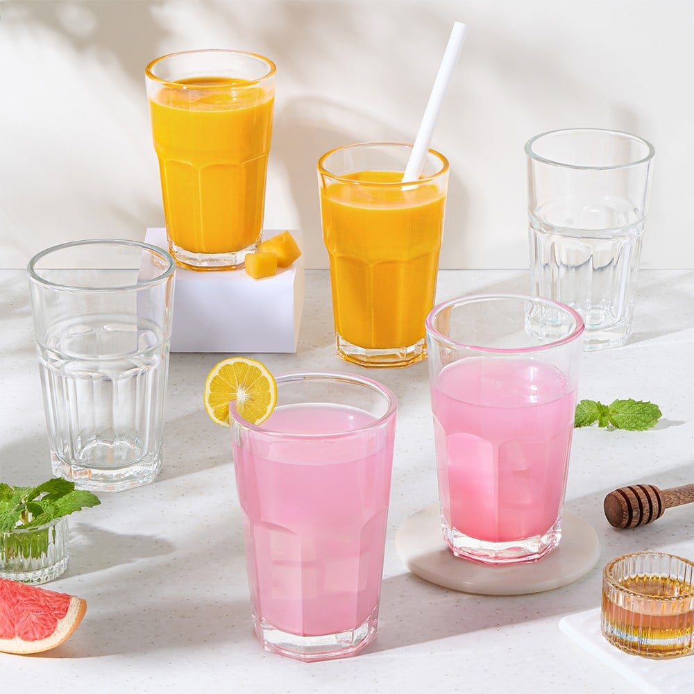 Borosil Tumbler Glass Set (Borosilicate Glass) Price - Buy Online at ...