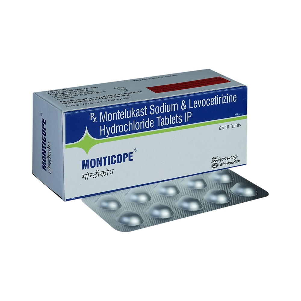 Monticope Tablet (10 Tab) Price - Buy Online at Best Price in India