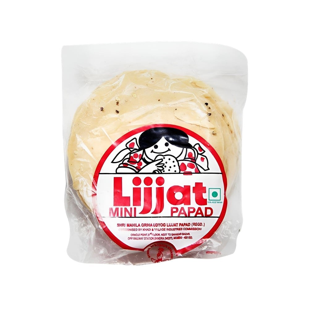 Lijjat Urad Mini Dal Papad Price - Buy Online at Best Price in India