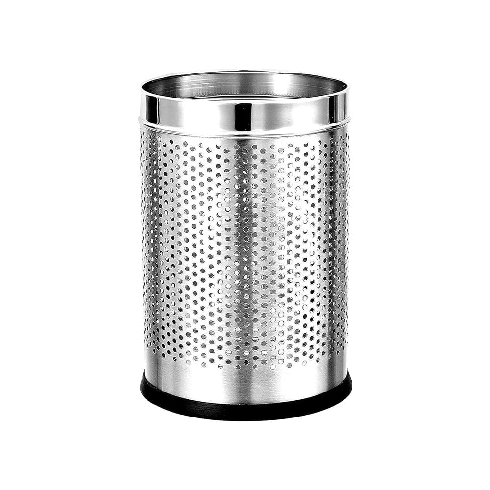 Full Houz Perforated Dustbin (Stainless Steel, Silver) Price - Buy ...