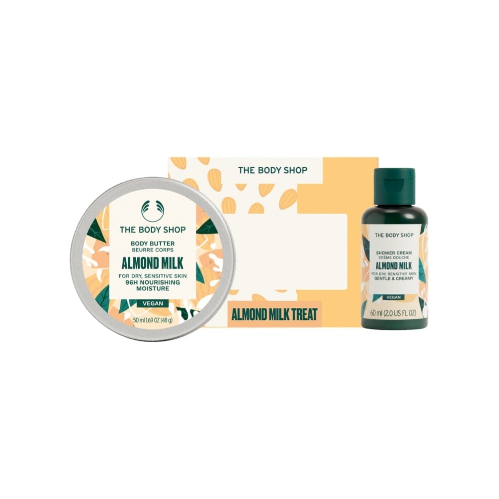 The Body Shop Almond Milk Treats Gift Set Price - Buy Online at ₹770 in ...