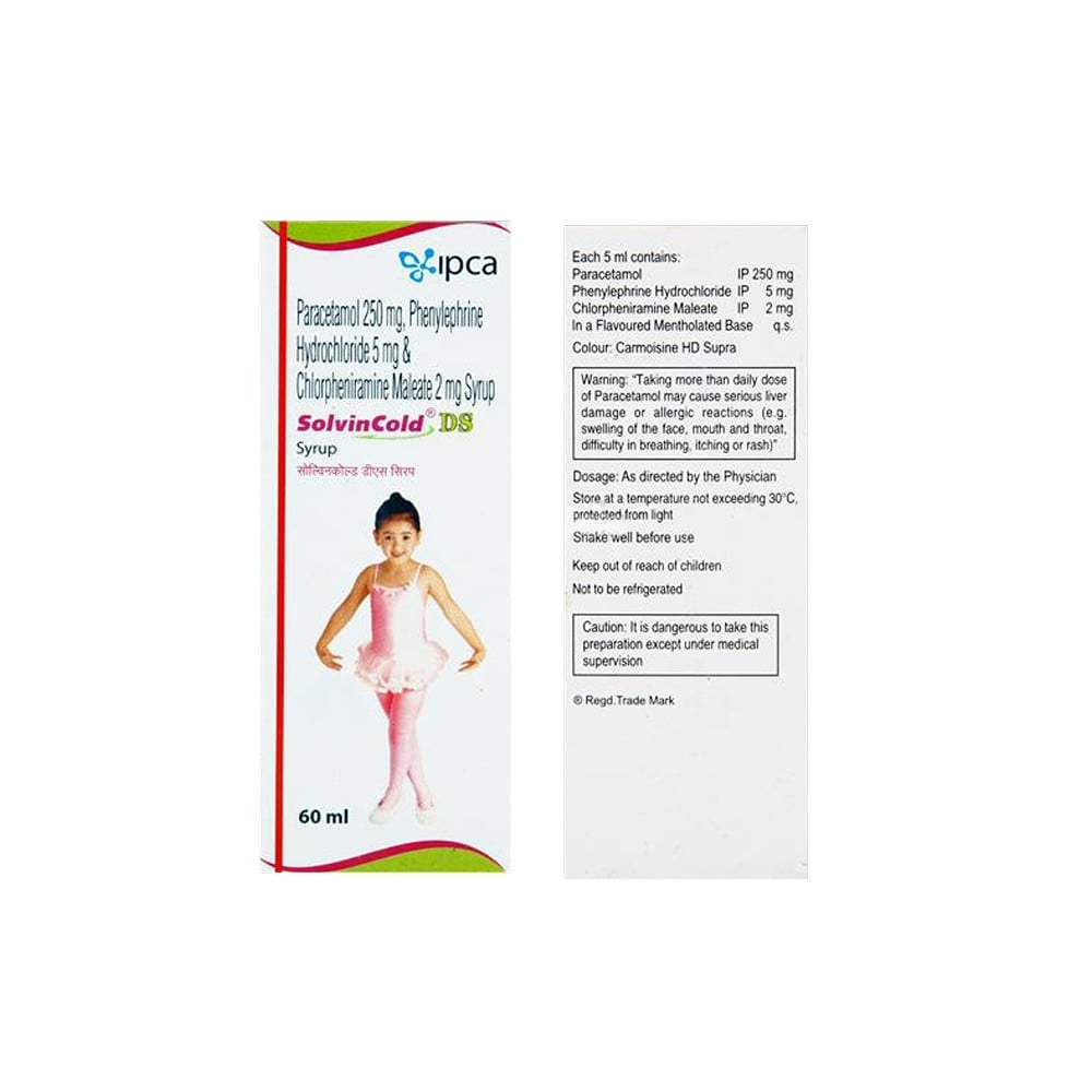 Solvin Cold DS Syrup Price - Buy Online at Best Price in India