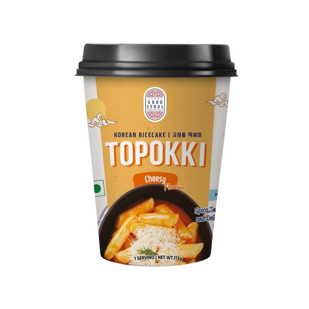 Good Seoul Cheesy Topokki Korean Rice Cake Price - Buy Online at ₹279 ...