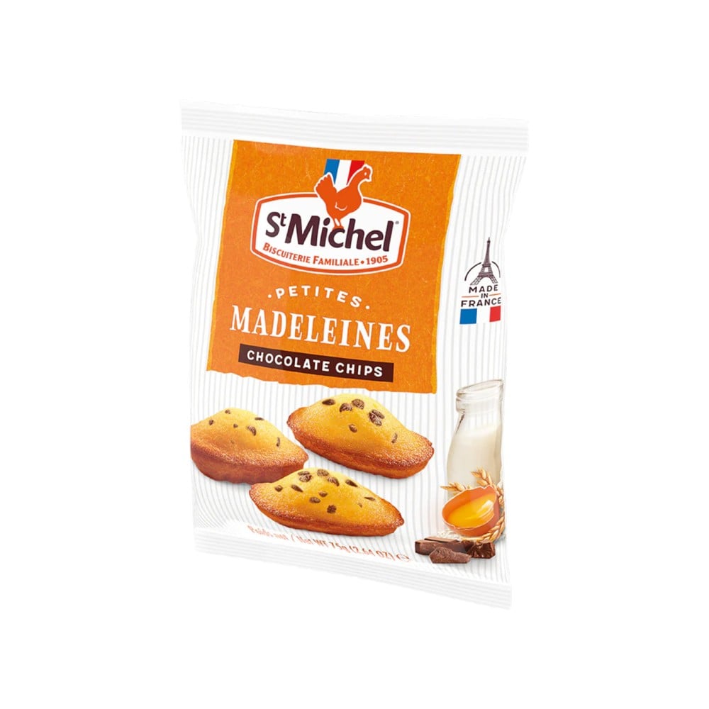 St Michel Medeleine Slice Cake with Chocolate Chips Price - Buy Online ...