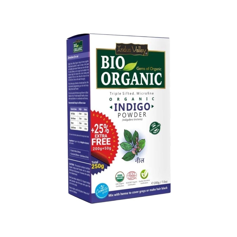 Indus Valley Bio Organic Indigo Powder Price - Buy Online at ₹409 in India